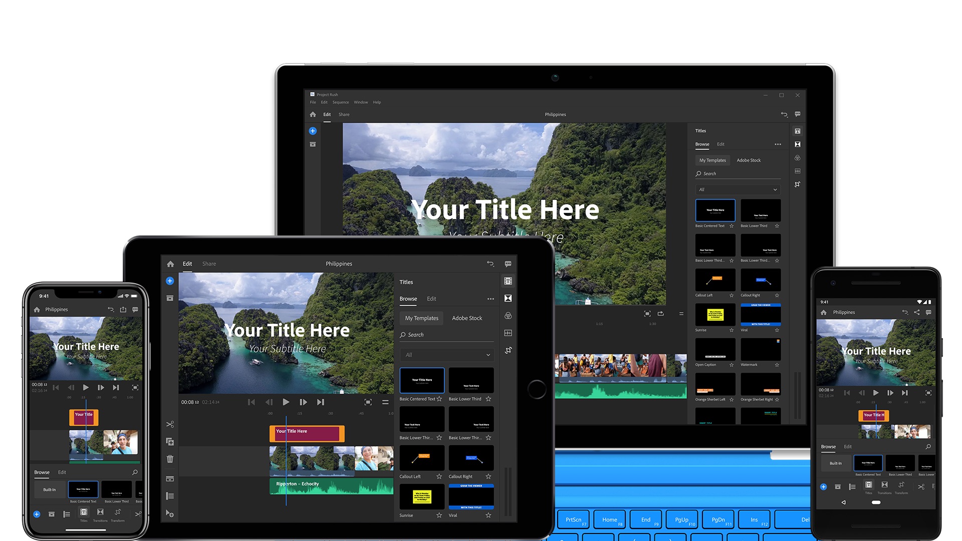 Adobe Rush Montez Sur IPhone Android Mac Ou PC Videonline info